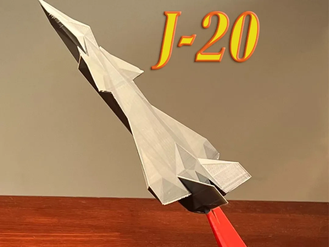 J-20 Low Poly Model by nosoul - MakerWorld