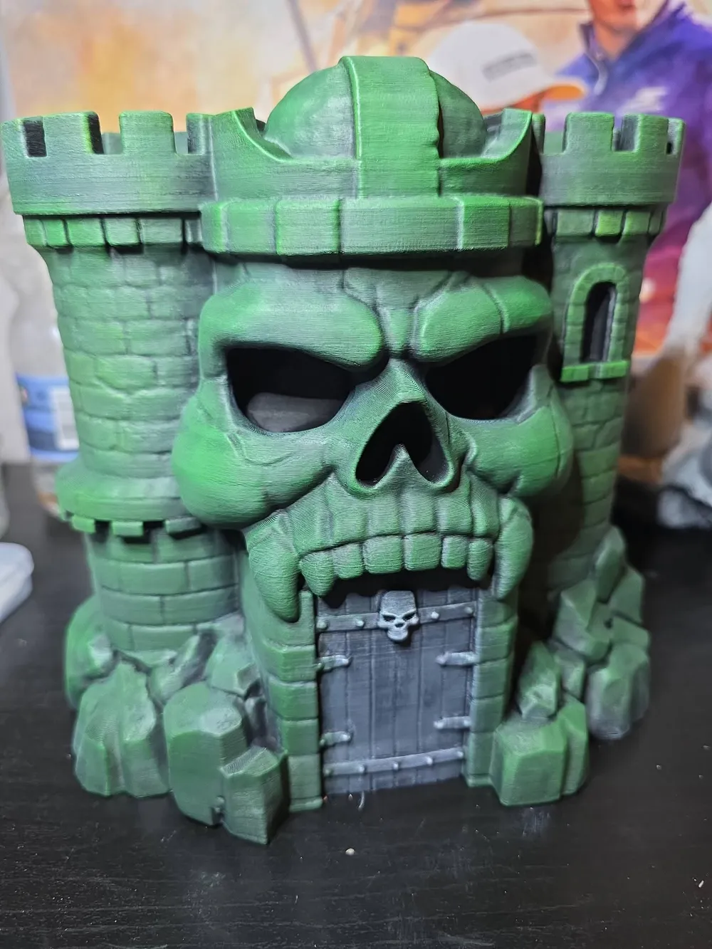 Skull Castle Popcorn Bucket - 3 Versions - Free 3D Print Model - MakerWorld