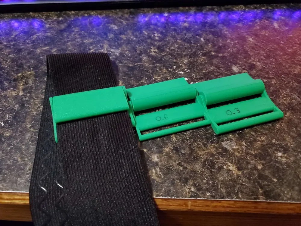 Print In Place Cam Lock for Ropes & Straps by fui - MakerWorld