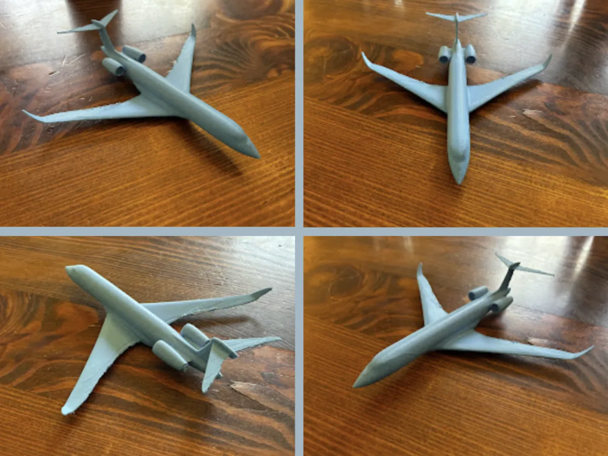 Gulfstream G700 - Aircraft Model (1:166 scale) - Free 3D Print Model ...