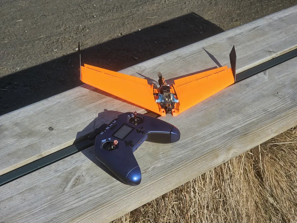 FPV-Wing-Racer (rev.2) - Free 3D Print Model - MakerWorld