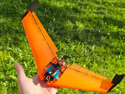 FPV Wing Racer 20x20 vtx mounting - hdzero eco Remixed by Kieran ...