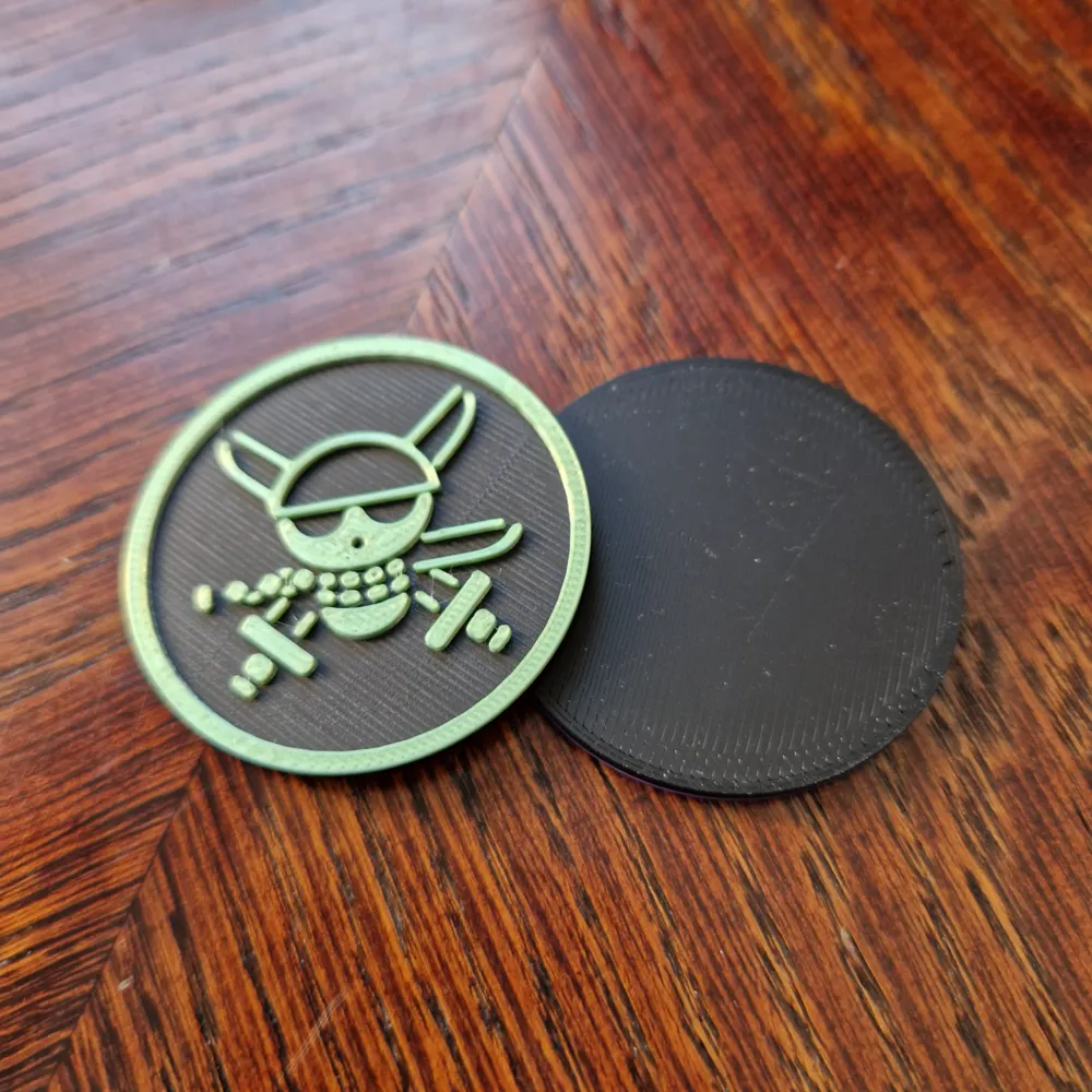 One Piece Collectible Coins: Jolly Rogers by Kryator - MakerWorld