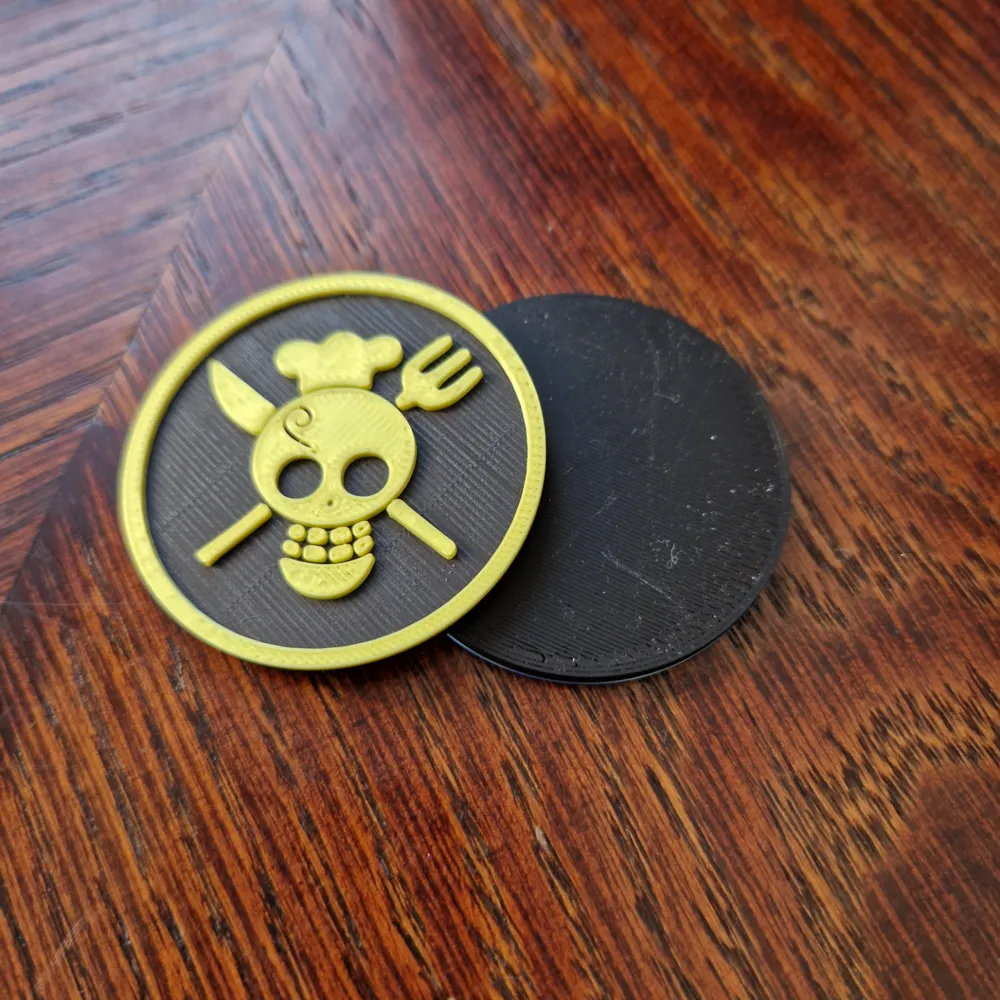 One Piece Collectible Coins: Jolly Rogers by Kryator - MakerWorld