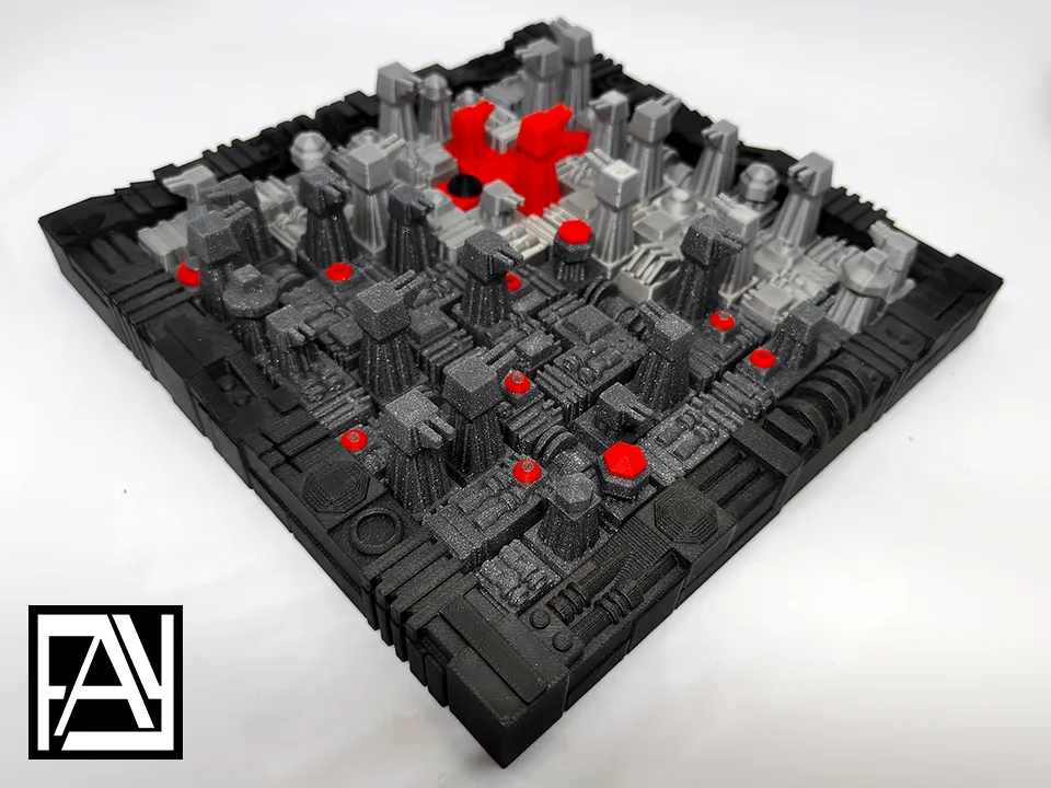 Deathstar puzzle and cathedral game by fay3dlab MakerWorld: Download ...