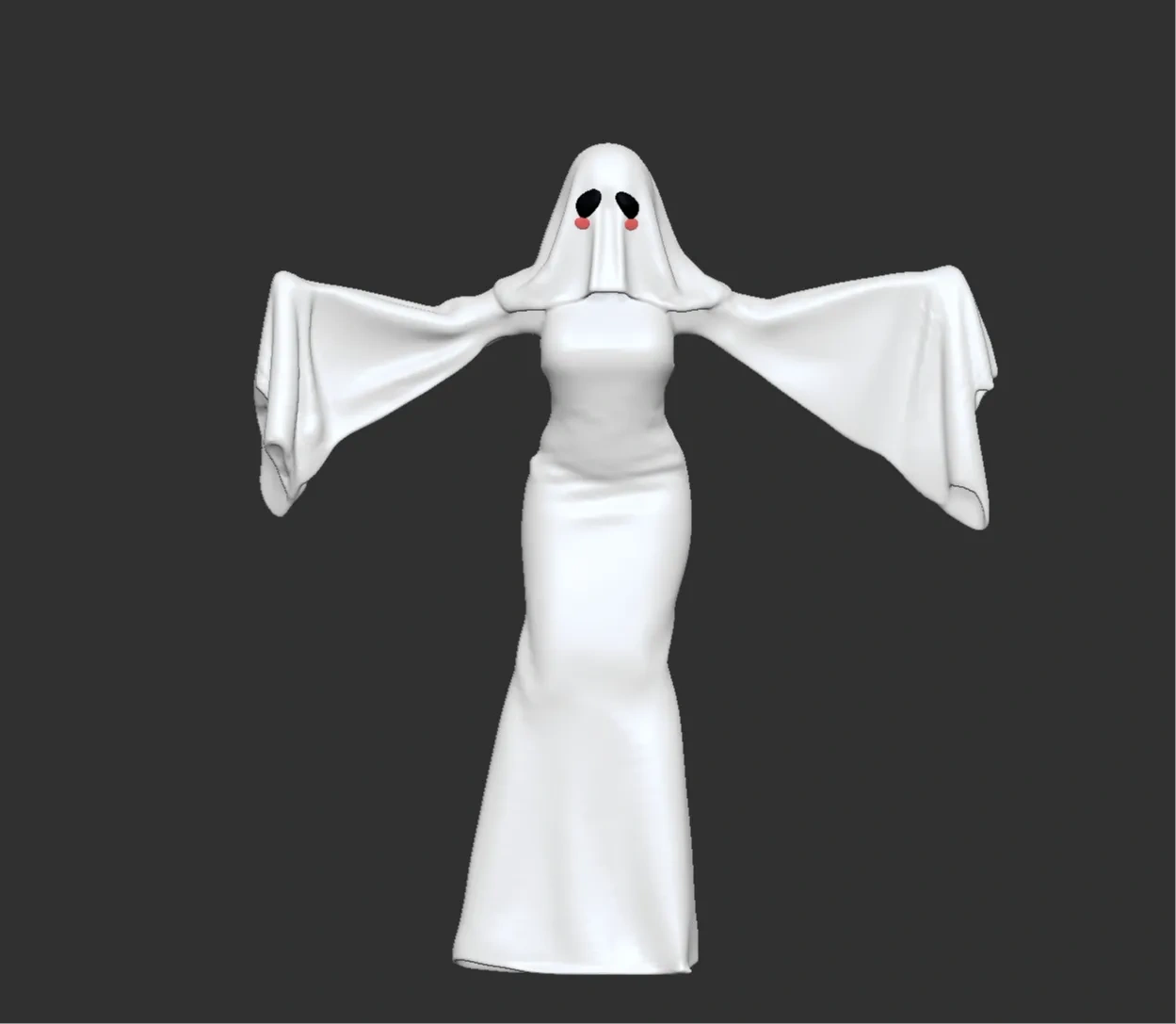 Cute Ghost Model by 谢bro - MakerWorld