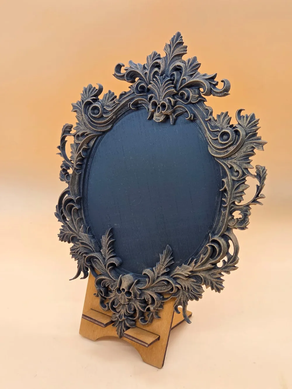 Ornate Baroque Frame – Gothic / Vintage Style - Free 3D Print Model ...