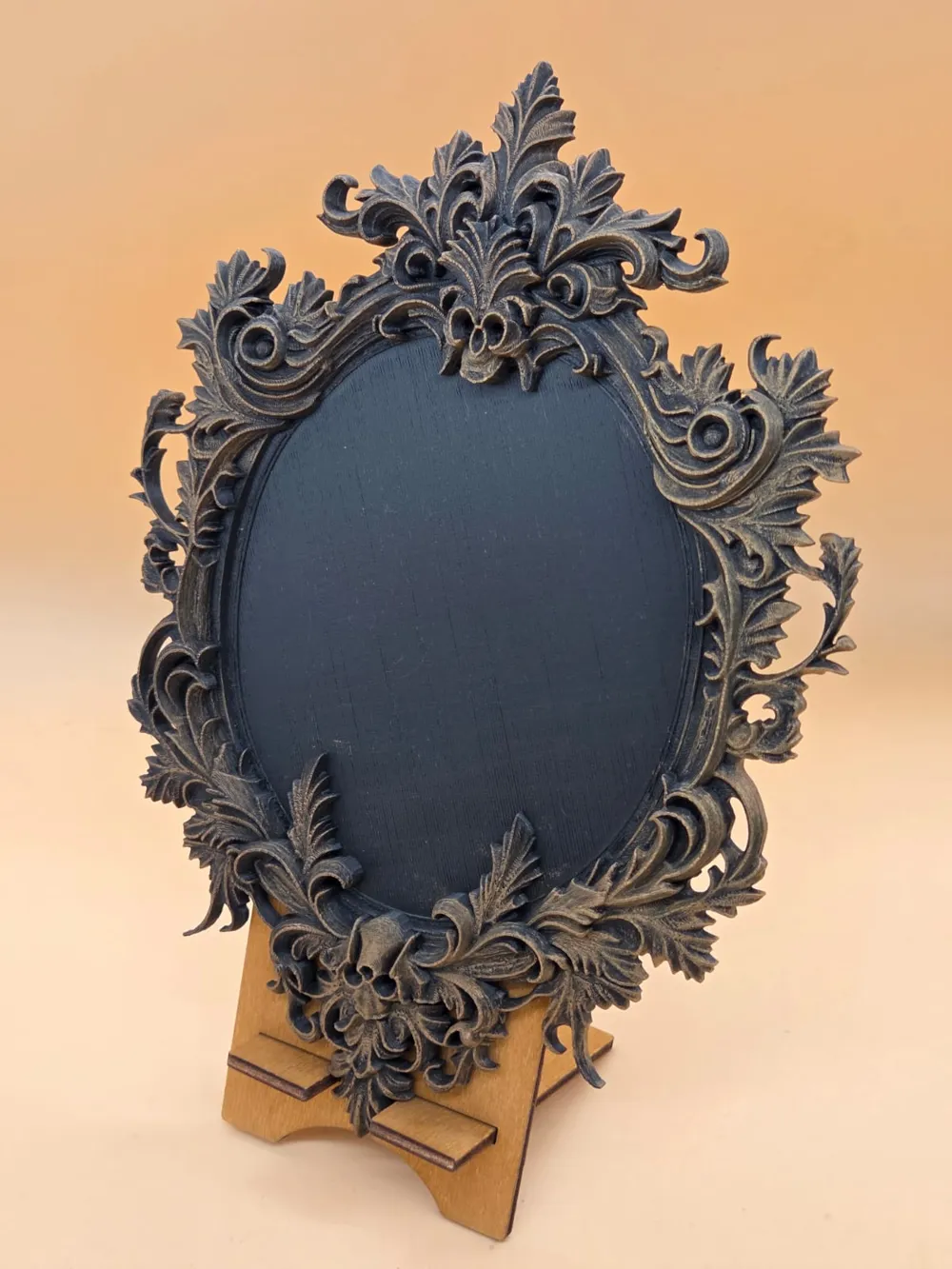 Ornate Baroque Frame – Gothic / Vintage Style - Free 3D Print Model ...