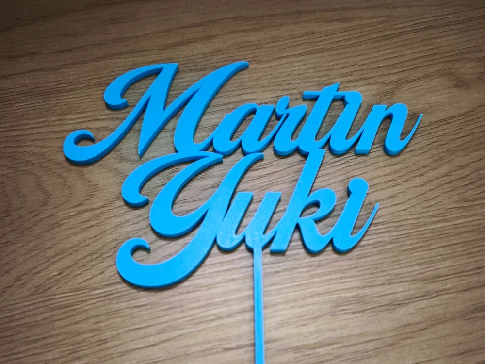 Cake Topper Kit - Free 3D Print Model - MakerWorld