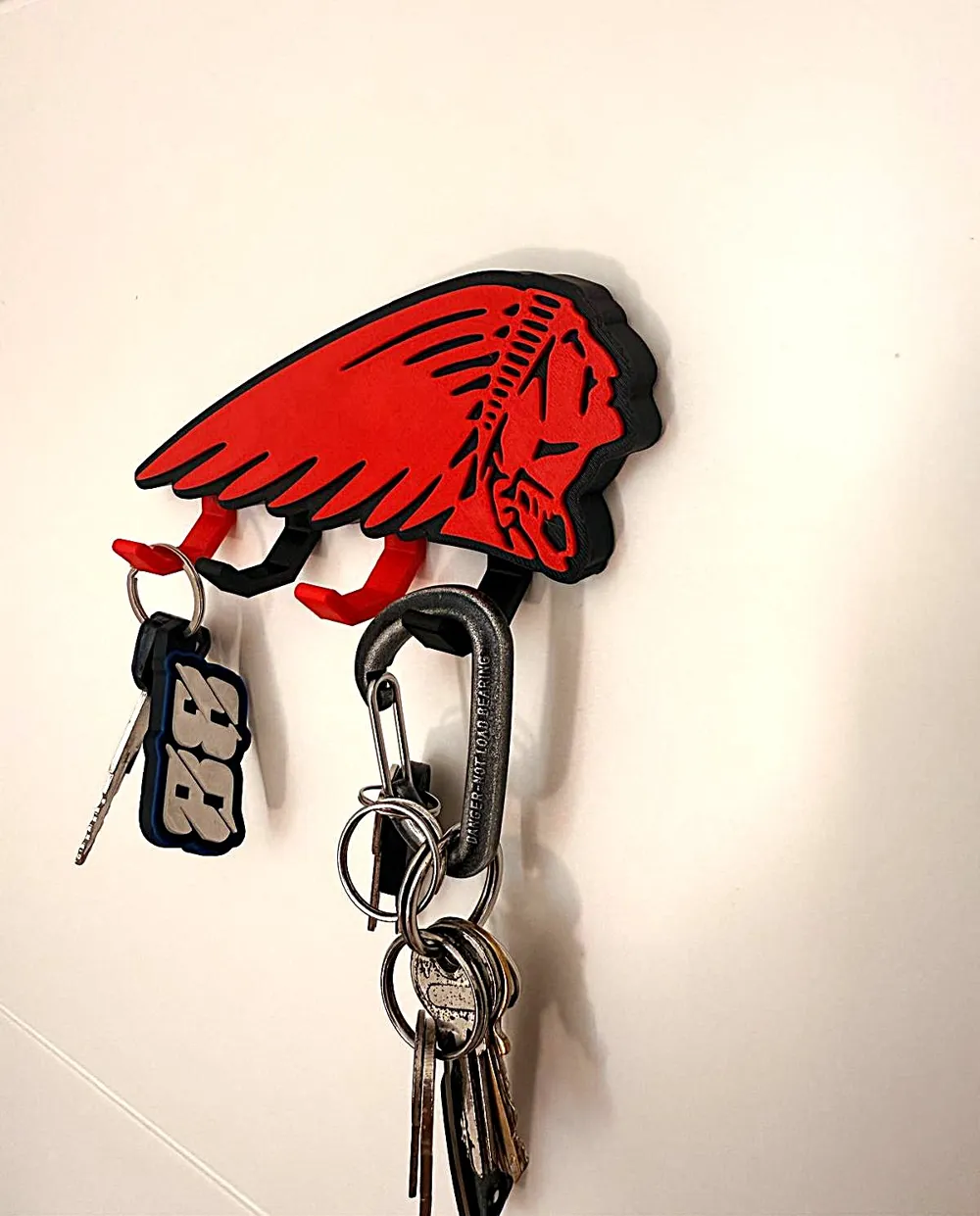 Indian Motorcycle logo sign key hanger by Cipra MakerWorld: Download ...