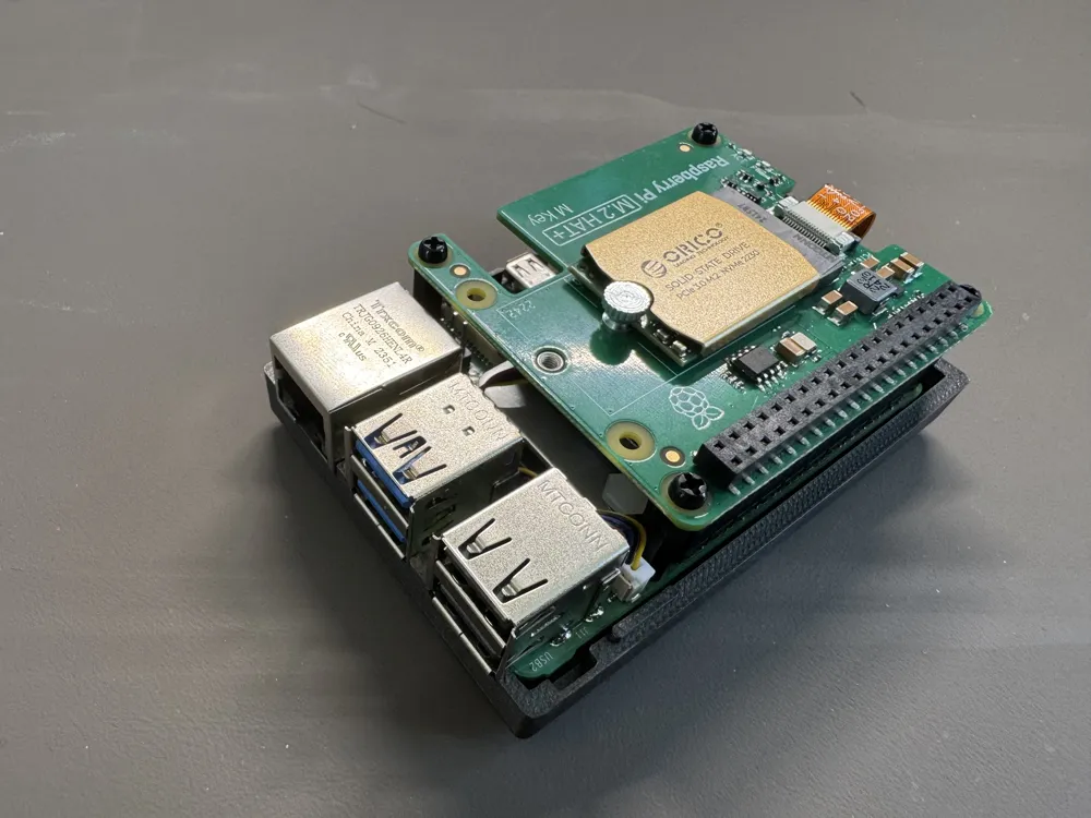 Raspberry Pi 5 + Hat Cases - Free 3D Print Model - MakerWorld