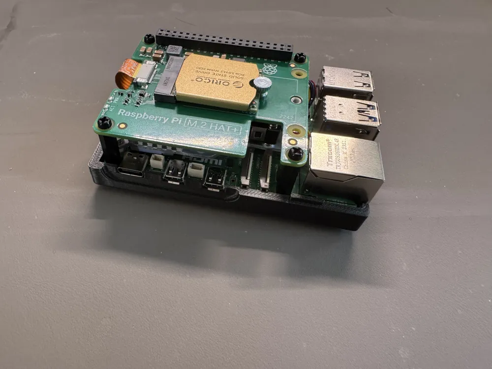 Raspberry Pi 5 + Hat Cases - Free 3D Print Model - MakerWorld