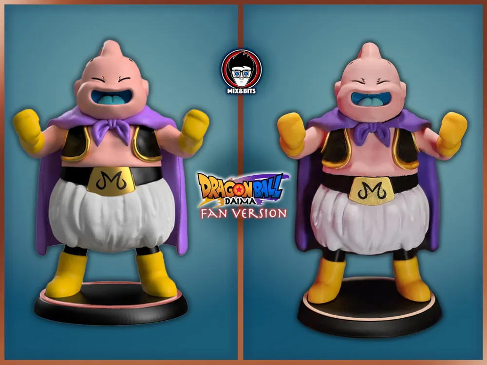Fanart di Majin Bu Piccolo Daima da MiX&BitS MakerWorld: Scarica ...