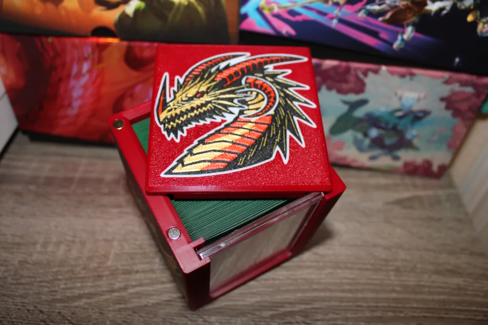 MTG EDH Commander Showcase Deck Box - Ur-Dragon by Westly - MakerWorld