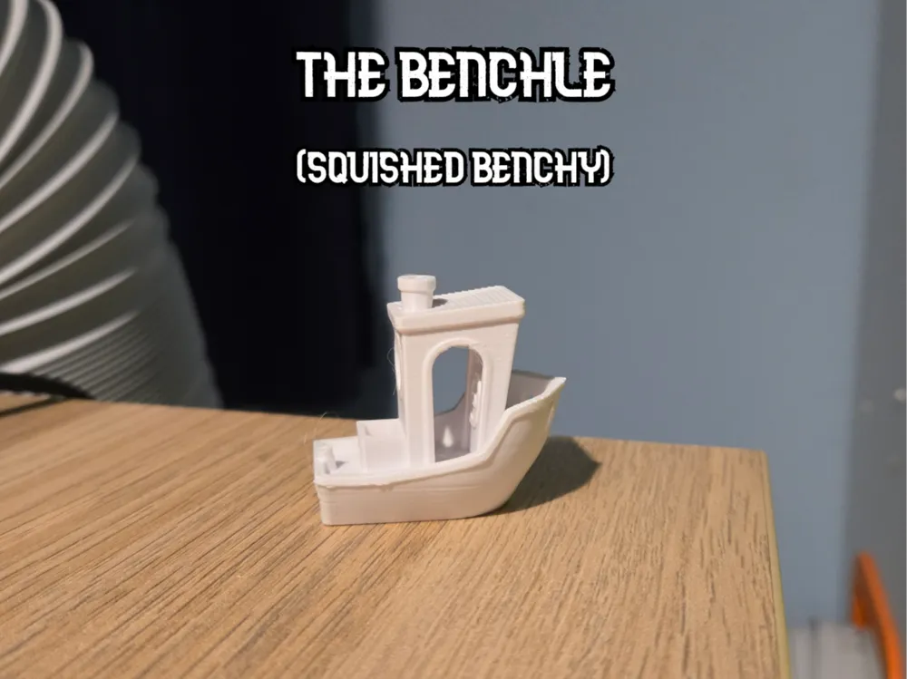 the BENCHLE (cursed benchy) by ChildOven MakerWorld: Download Free 3D ...