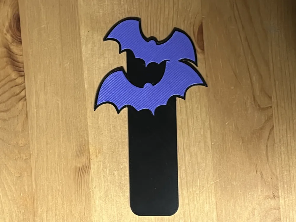 bat bookmark by Morganja MakerWorld: Download Free 3D Models