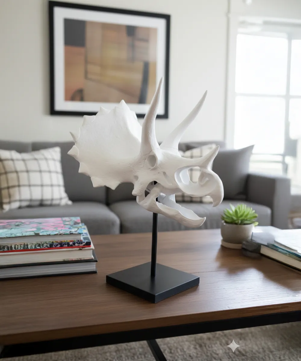 Triceratops Skull - Decorative Art - Free 3D Print Model - MakerWorld