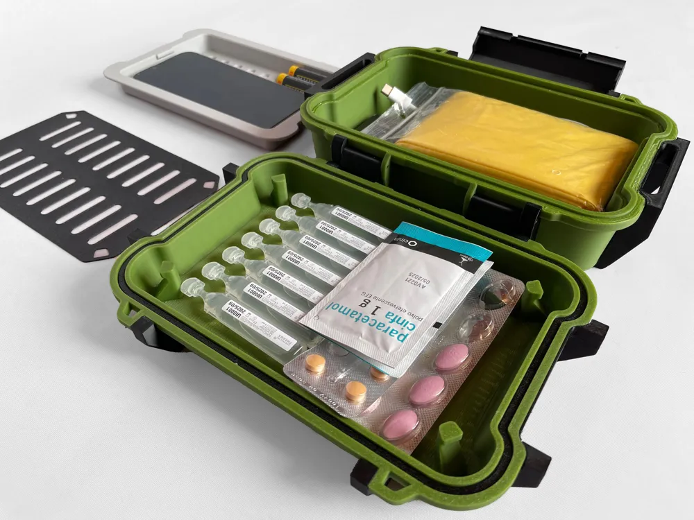 Utility Dry Vault - Free 3D Print Model - MakerWorld