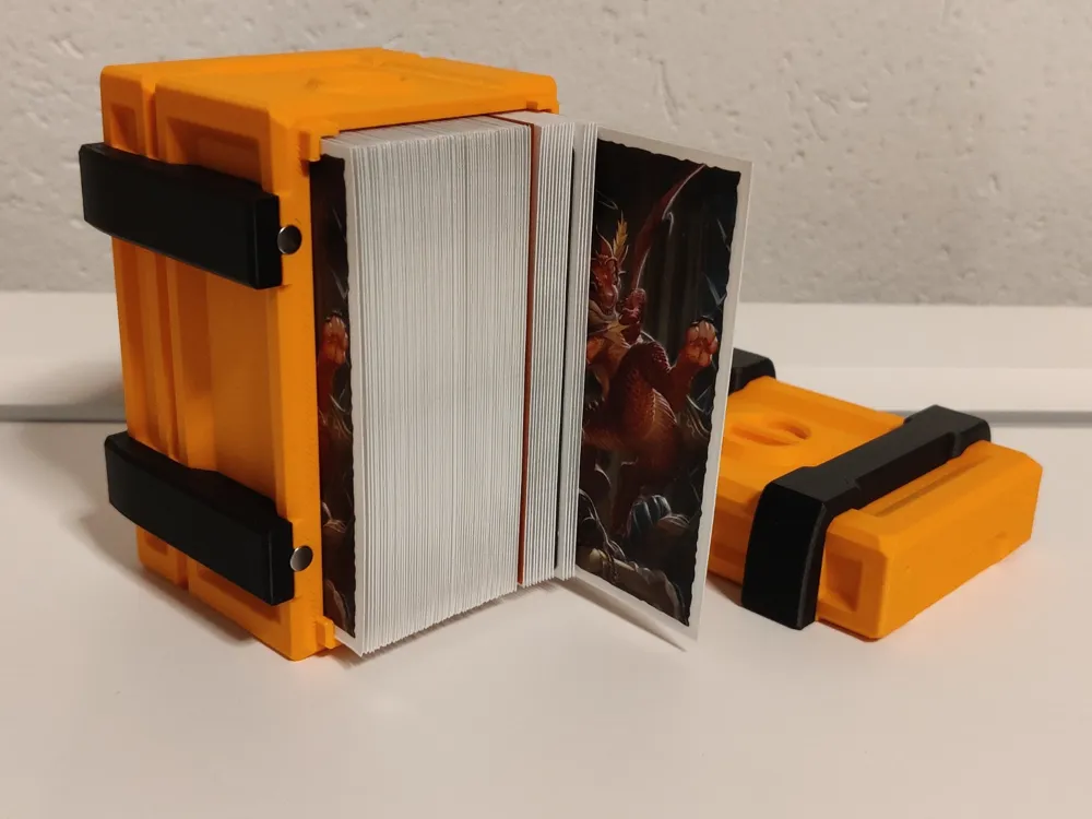 Futuristic Crate - Deck Box by Renaar - MakerWorld