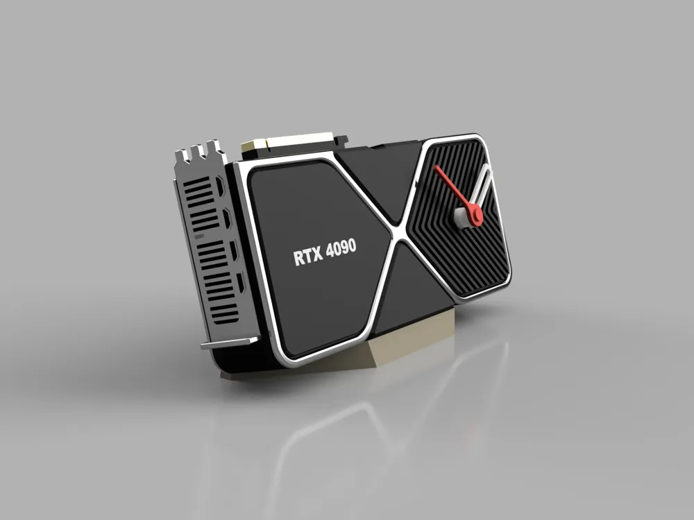 RTX 4090 Founders Edition - Desk Clock by HexaTrick MakerWorld ...