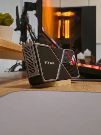 RTX 4090 Founders Edition - Desk Clock by HexaTrick MakerWorld ...