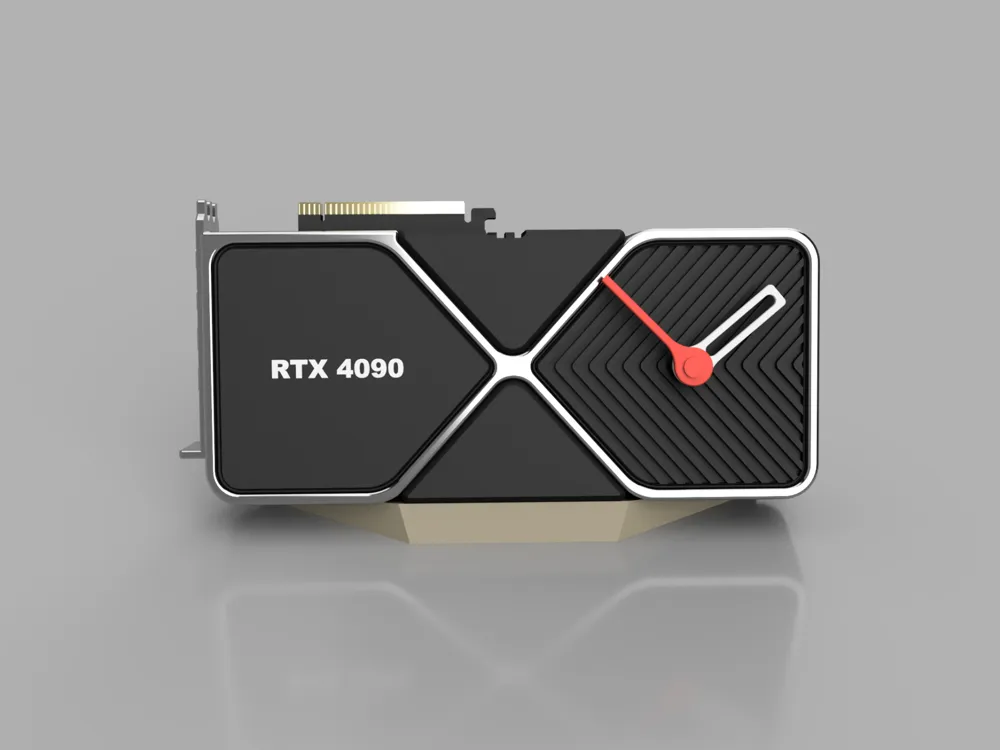 RTX 4090 Founders Edition - Desk Clock by HexaTrick MakerWorld ...