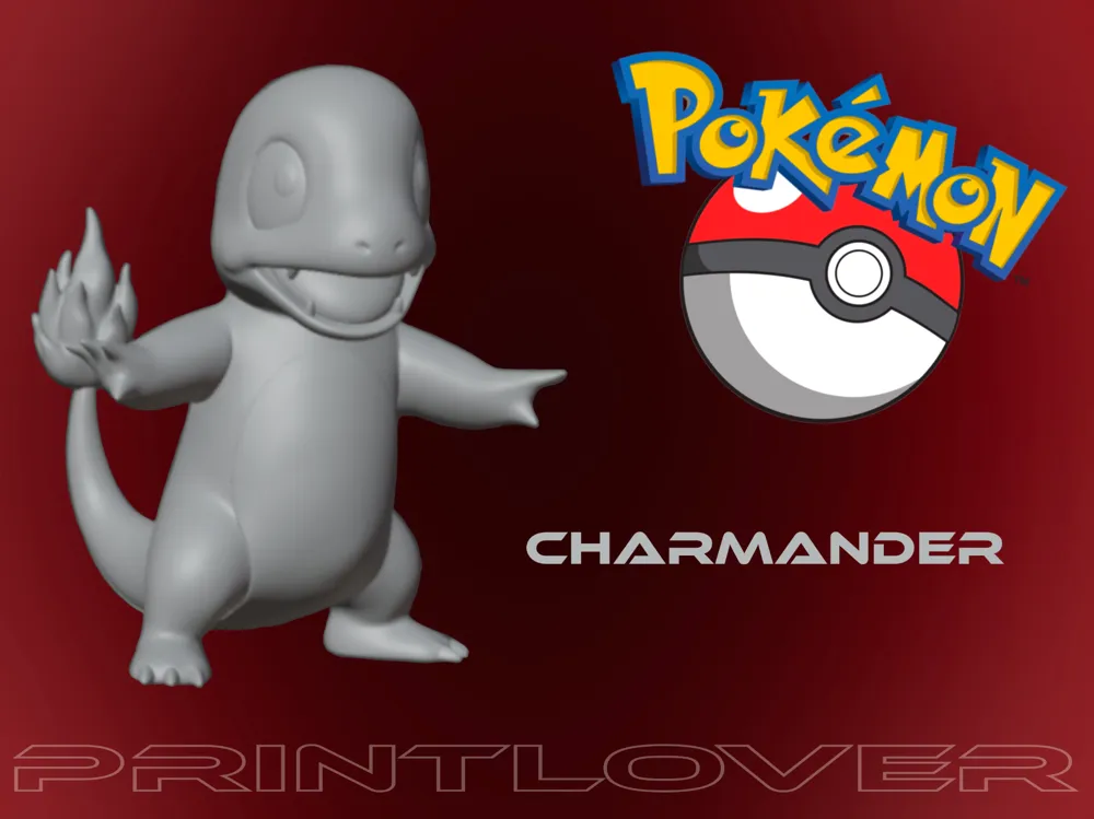 Charmander Pokemon Figure by PrintLover MakerWorld: Download Free 3D Models