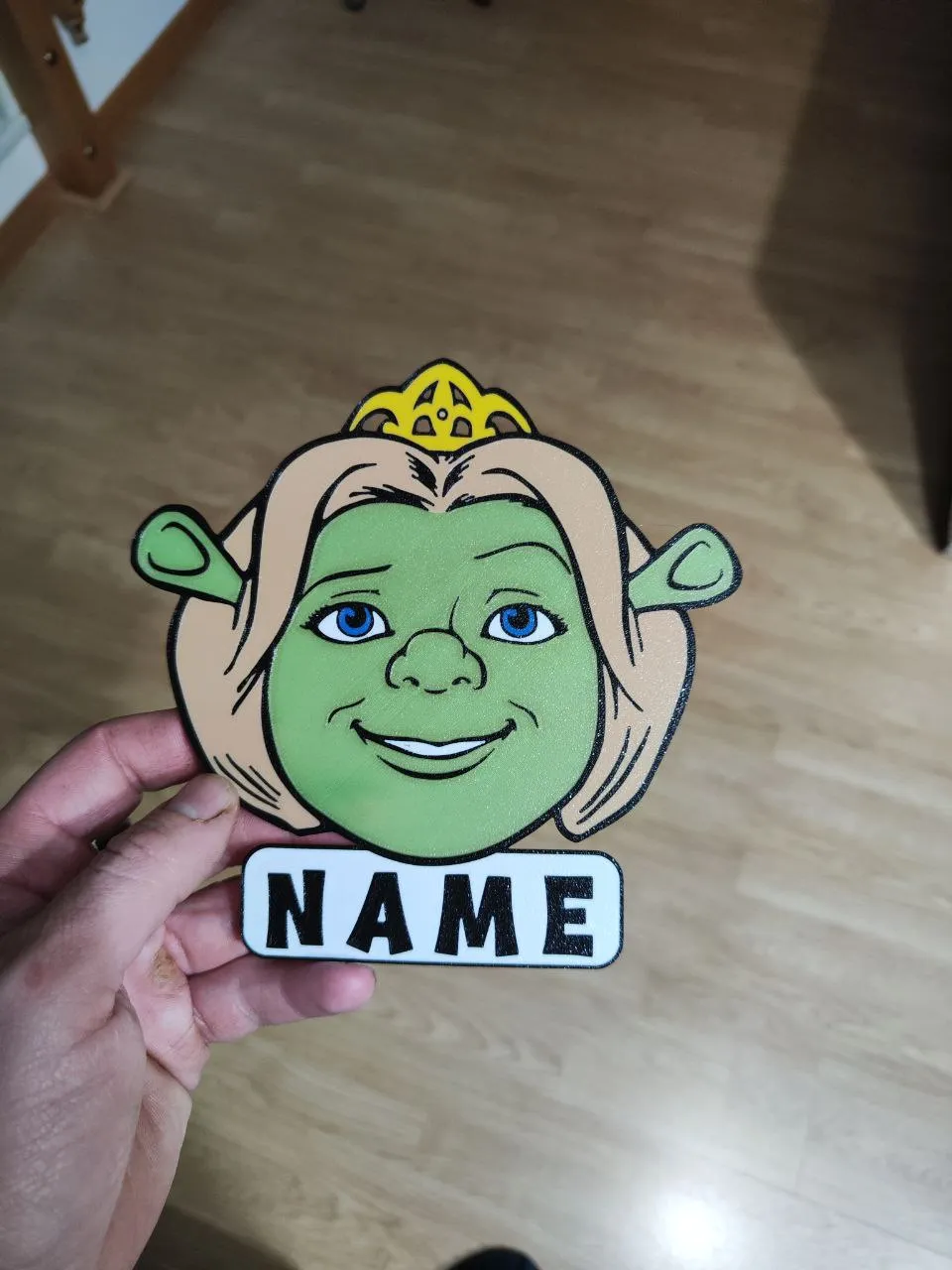 FIONA SHREK-TU NOMBRE FIONA SHREK YOUR NAME - Free 3D Print Model ...