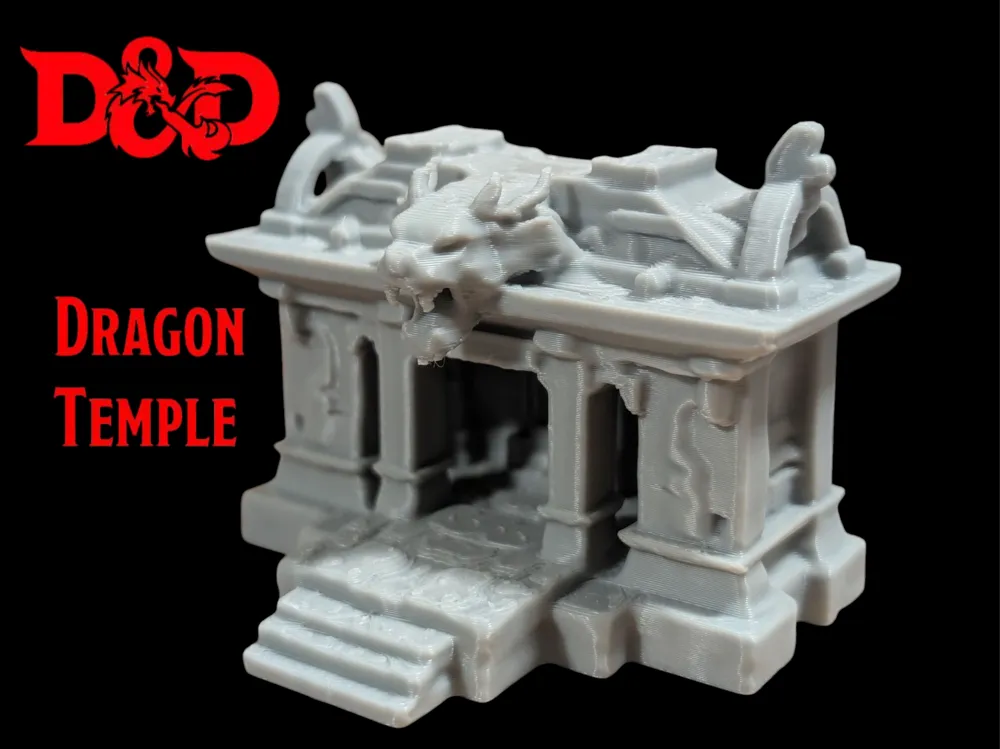 DnD Dragon Temple Miniature by MikeGyver - MakerWorld