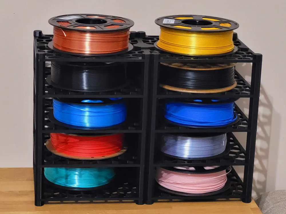 Modular spool rack - Free 3D Print Model - MakerWorld