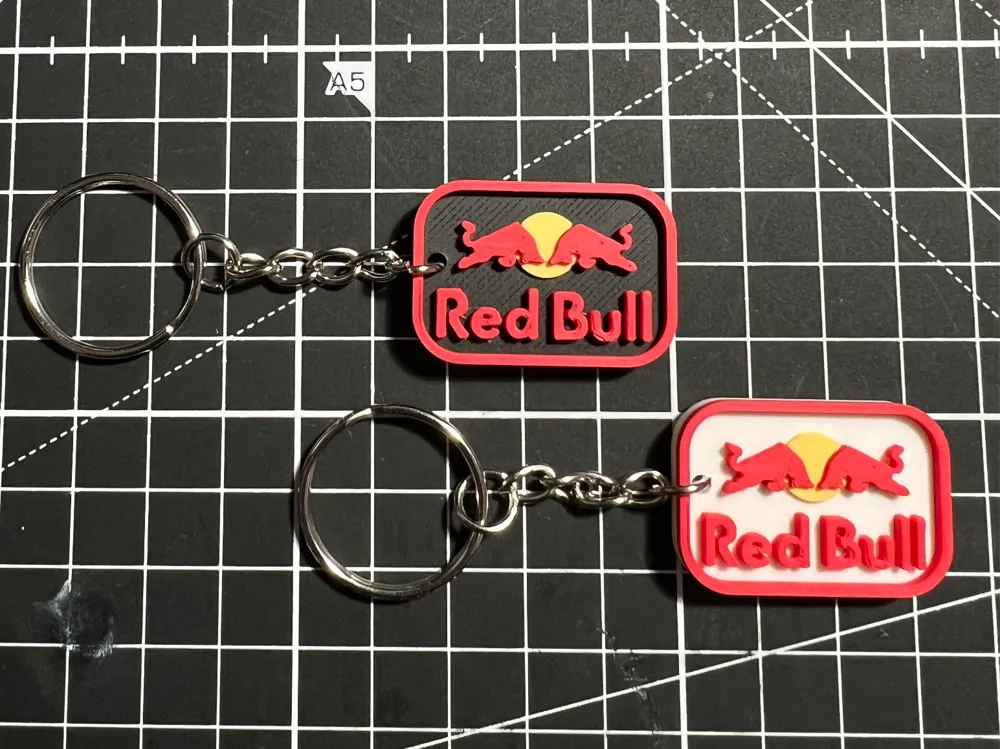 Keychain Red Bull - Multicolor Swap by Vorish 3D - MakerWorld