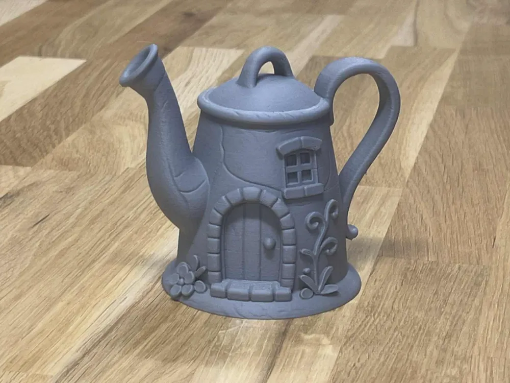 Watering Can Fairy House - Free 3D Print Model - MakerWorld