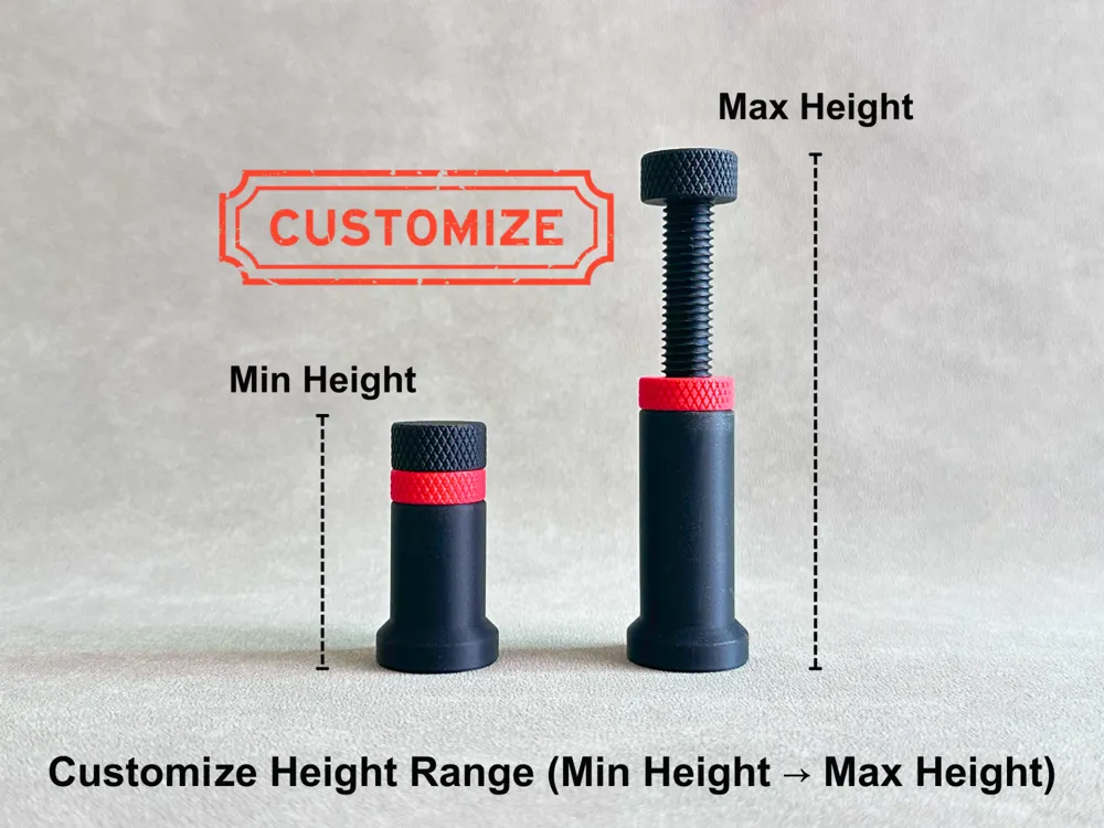 Adjustable GPU Support – Customizable Height Range by Helena MakerWorld ...