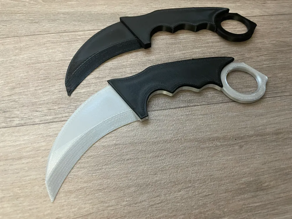 Box Letter Cardbord opener Karambit Knife Cutter - Free 3D Print Model ...