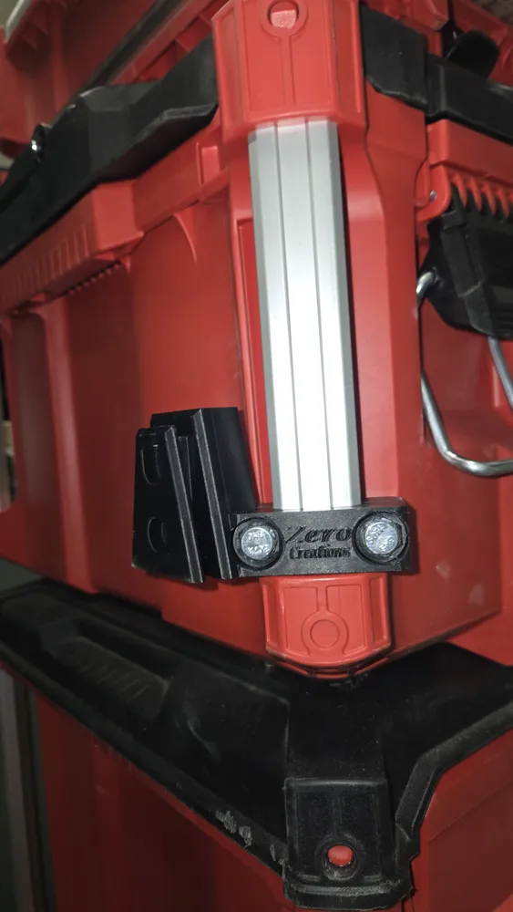 PackOut Rail Mount ToughBuilt Clip With Crossbar - Free 3D Print Model ...