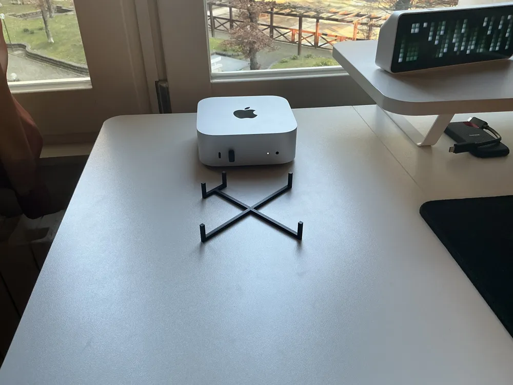 Mac mini M4 stand - Free 3D Print Model - MakerWorld