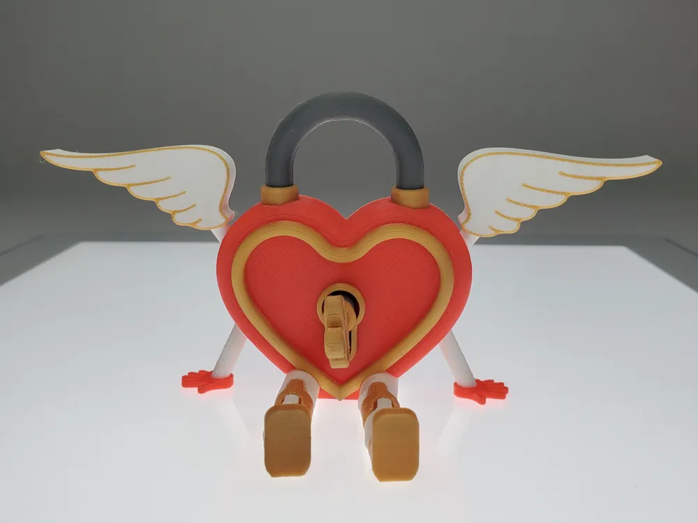 Heart Lock Buddy by RD-3D Print Lab MakerWorld: Download Free 3D Models
