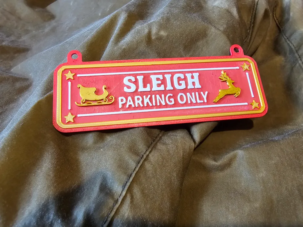 Cute Christmas 3 Piece Sign Set! Fast Print! by MadCatstudio - MakerWorld