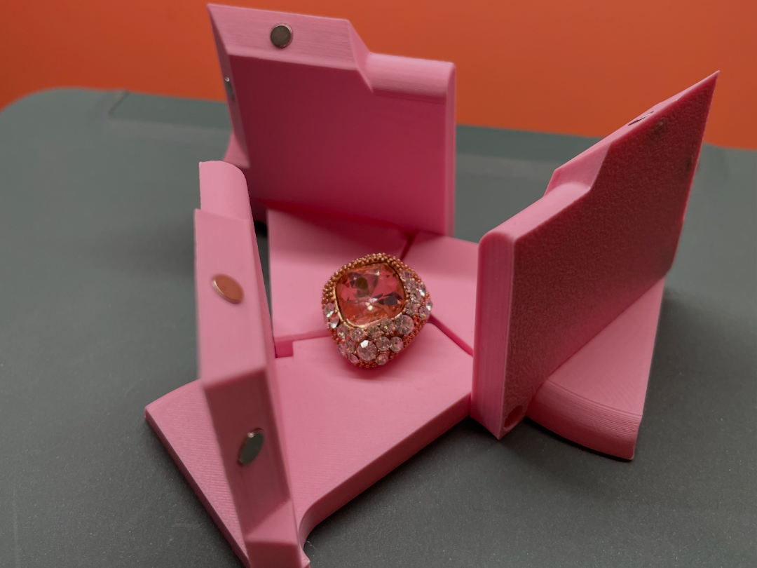 Ring Cube Ring Box Remixed by Bryan MakerWorld: Download Free 3D Models