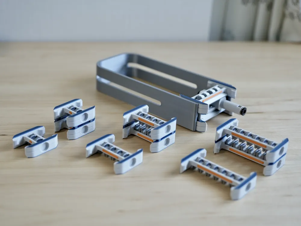 Modular Clip (PTFE / Bus Cable / 4in1) by chameko小廢物電波塔 MakerWorld ...