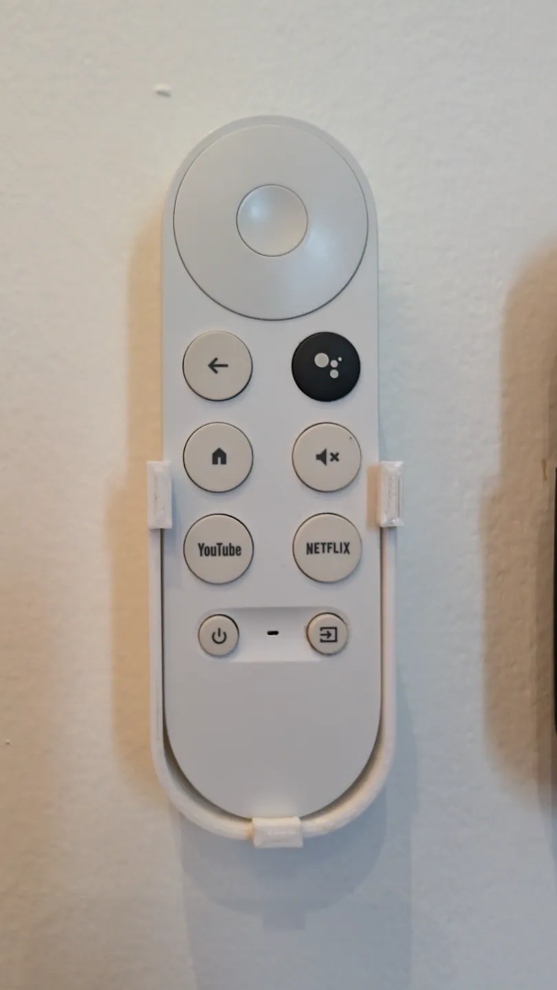 Chromecast with Google TV Remote Holder Remixed by Ben__Svo - MakerWorld