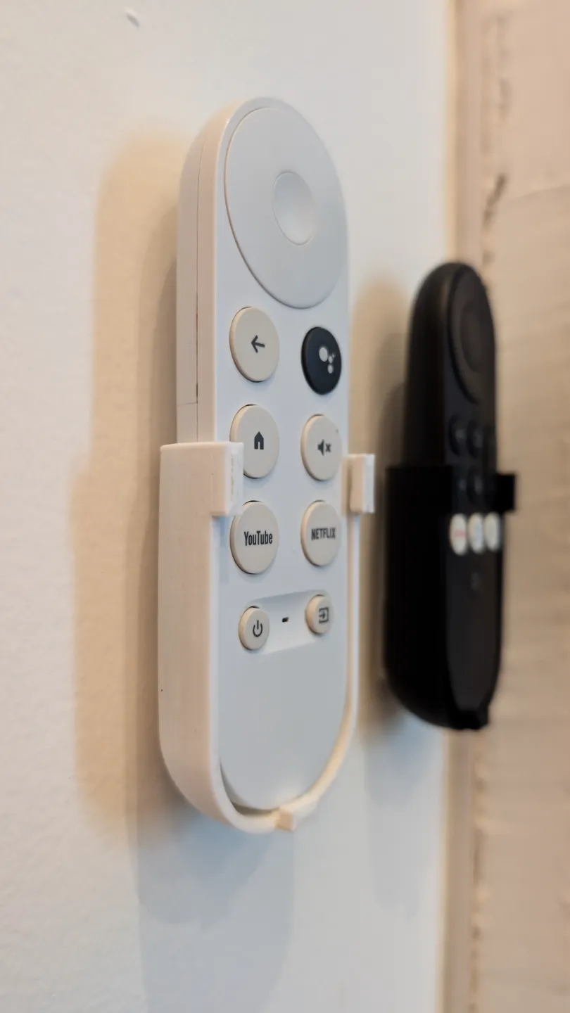 Chromecast with Google TV Remote Holder Remixed by Ben__Svo - MakerWorld