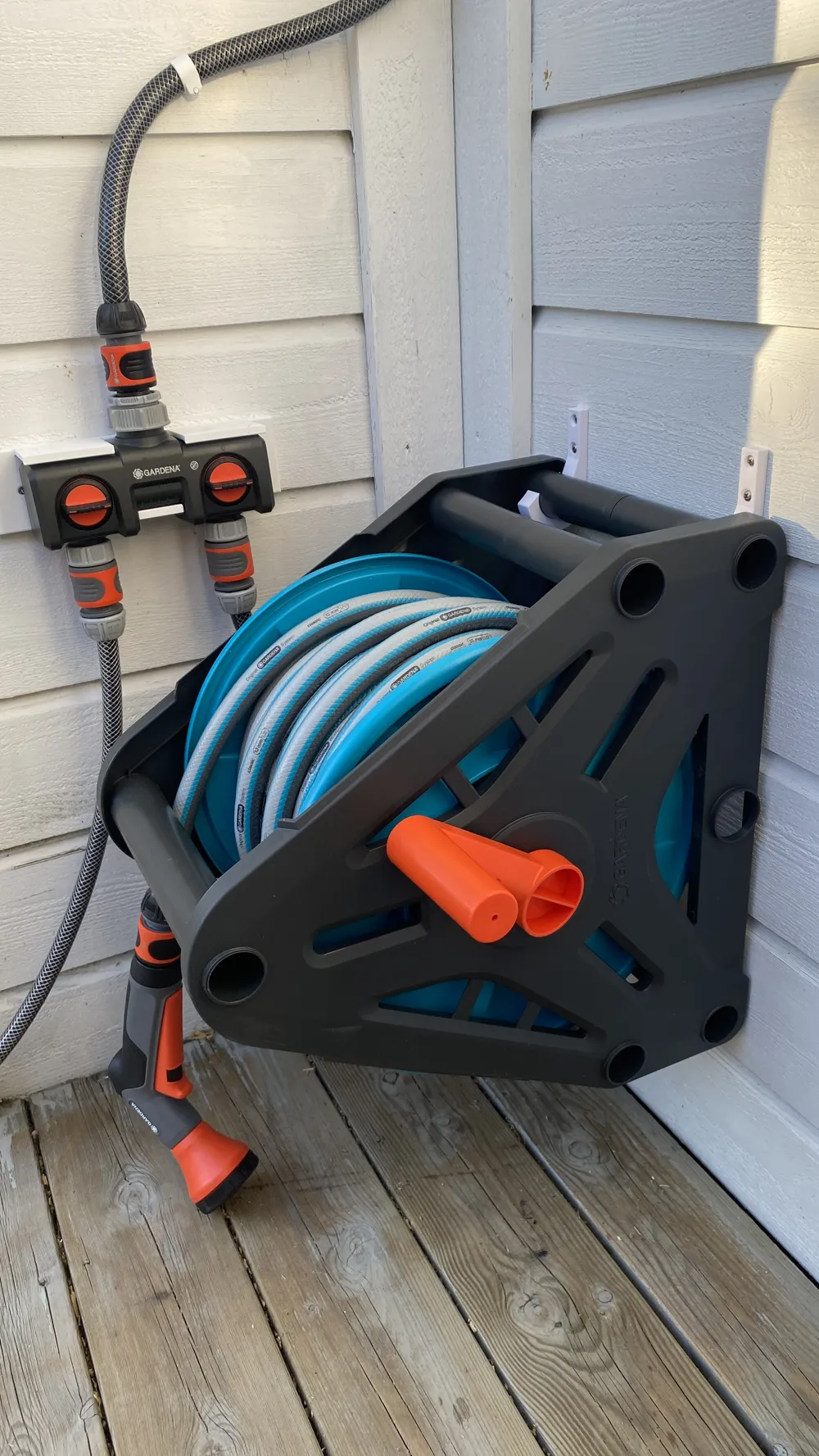 GARDENA Hose Reel 30 - wall/deck mount by Thomas MakerWorld: Download ...