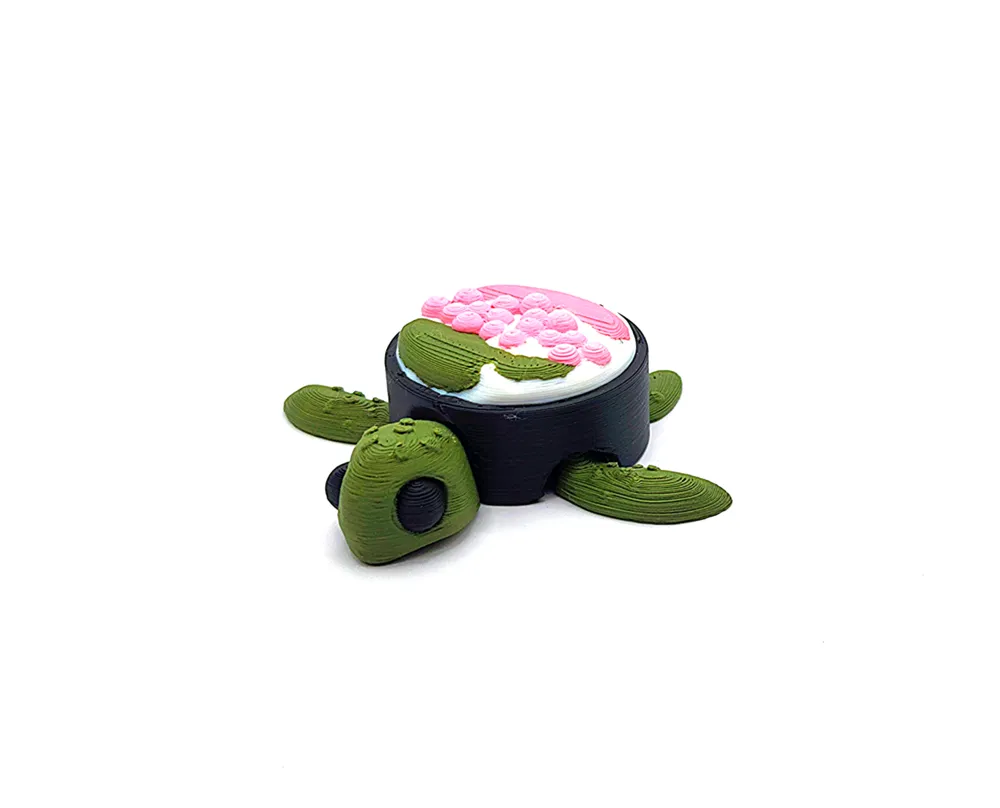 World Fair Turtle #1 - Sushi fidget turtle by The inked Oak - MakerWorld