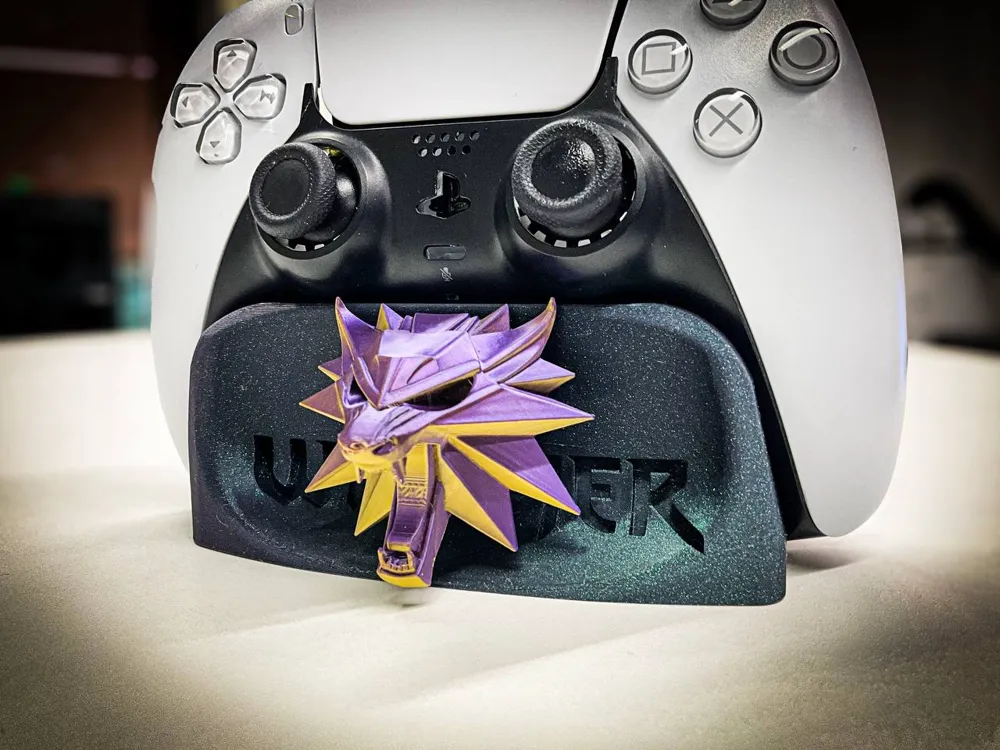 PS5_Controller_Stand_THE_WITCHER by Goblin MakerWorld: Download Free 3D Models