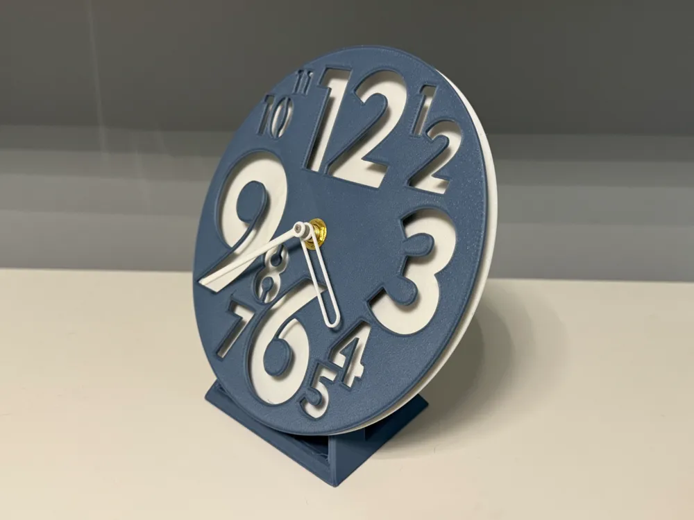 Table clock, Tischuhr für Uhrenkomponenten-Kit 011 by cP3D MakerWorld ...