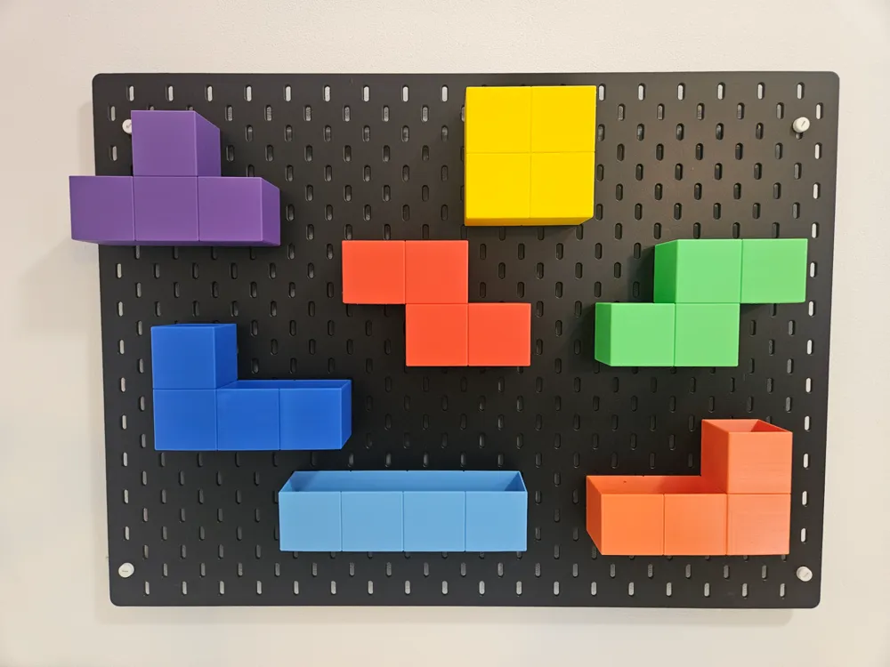 Skadis ikea Tetris Box by 3d World - MakerWorld