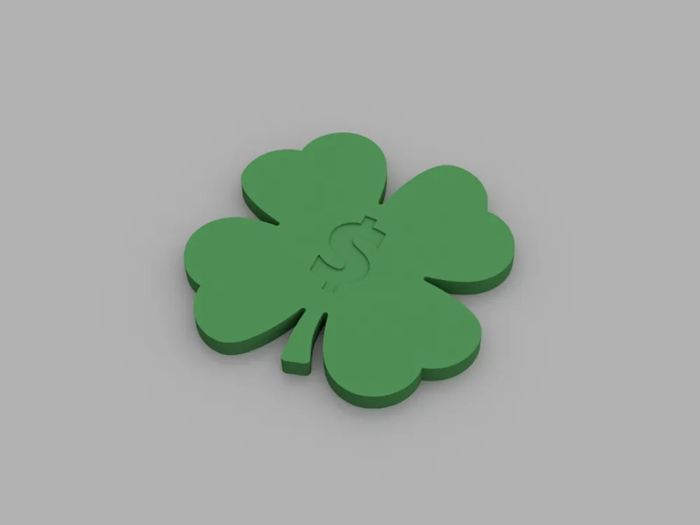 Lucky Clover Scratch Ticket Tool by Adam L - MakerWorld