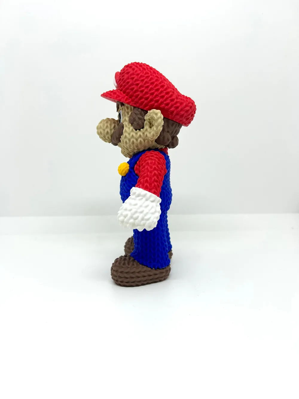 Knitted Super Mario - No AMS - Multi-part - Free 3D Print Model ...