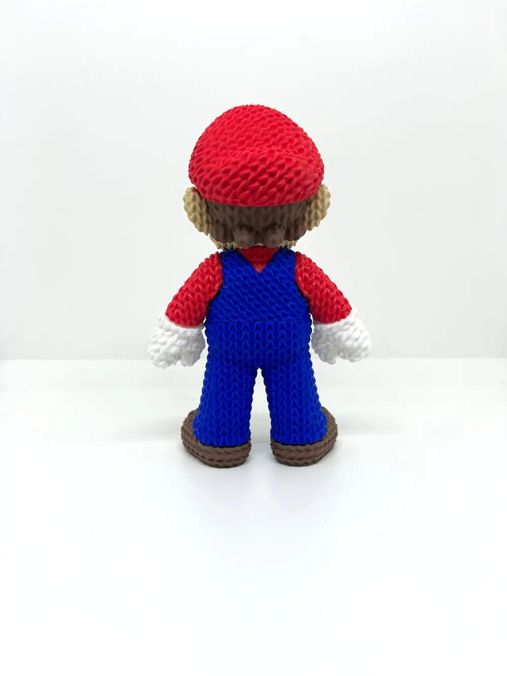 Knitted Super Mario - No AMS - Multi-part - Free 3D Print Model ...